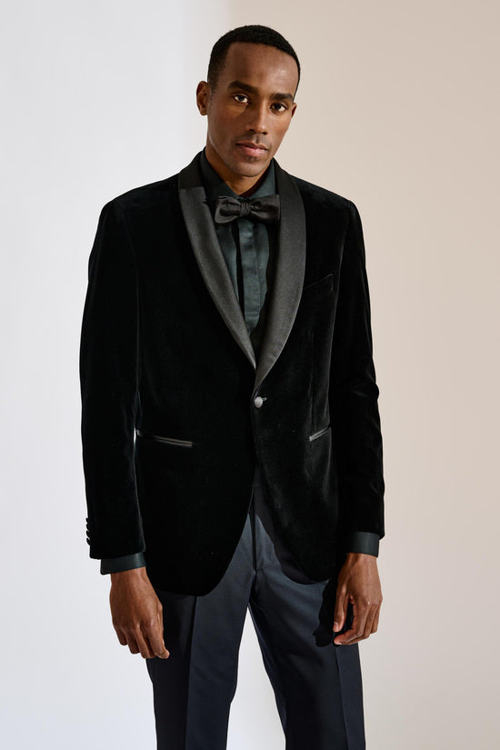 Black Tuxedo Velvets – Scabal
