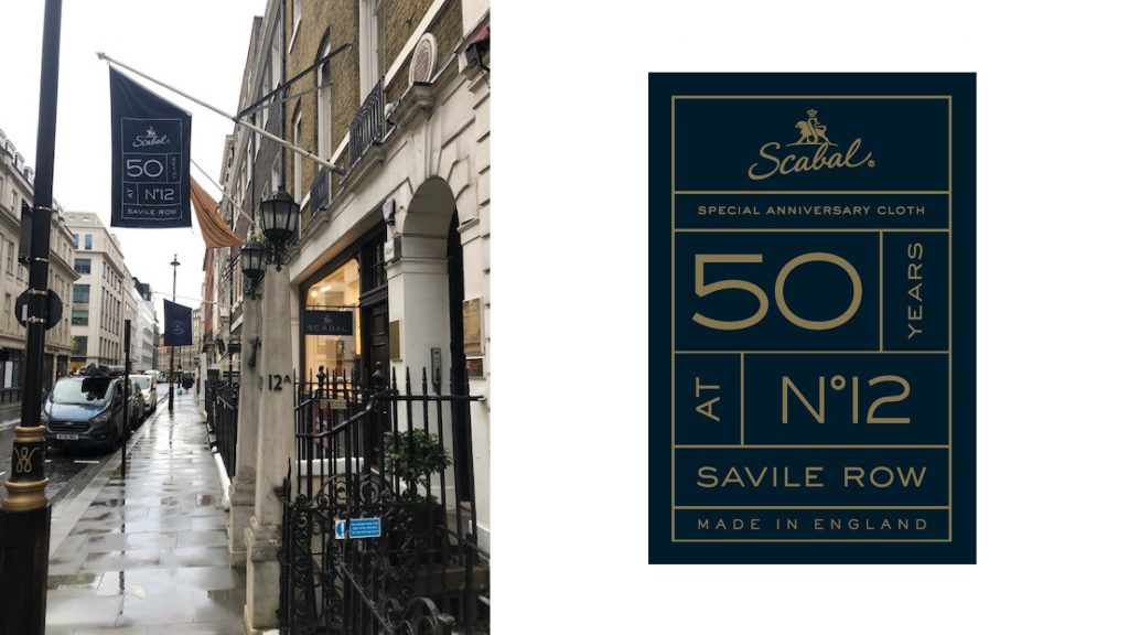 Scabal feiert 50-jähriges Bestehen in der Londoner Savile Row